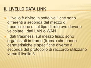 Livello Data Link | PPTX | Computer Networking | Computing