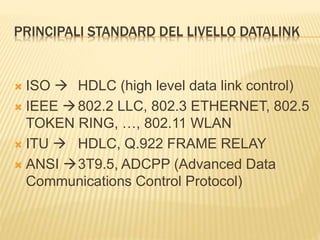 Livello Data Link | PPTX | Computer Networking | Computing