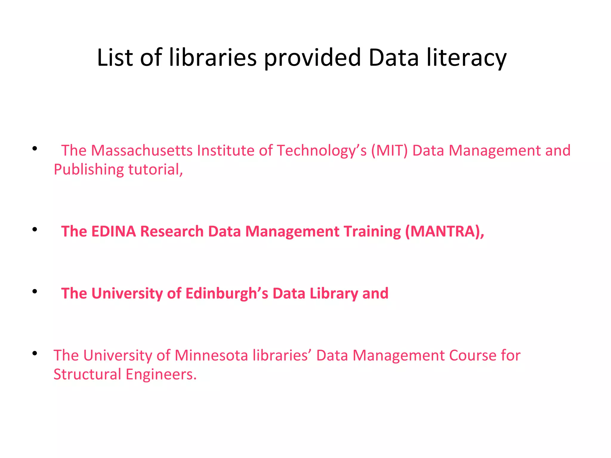 Data literacy | PPT