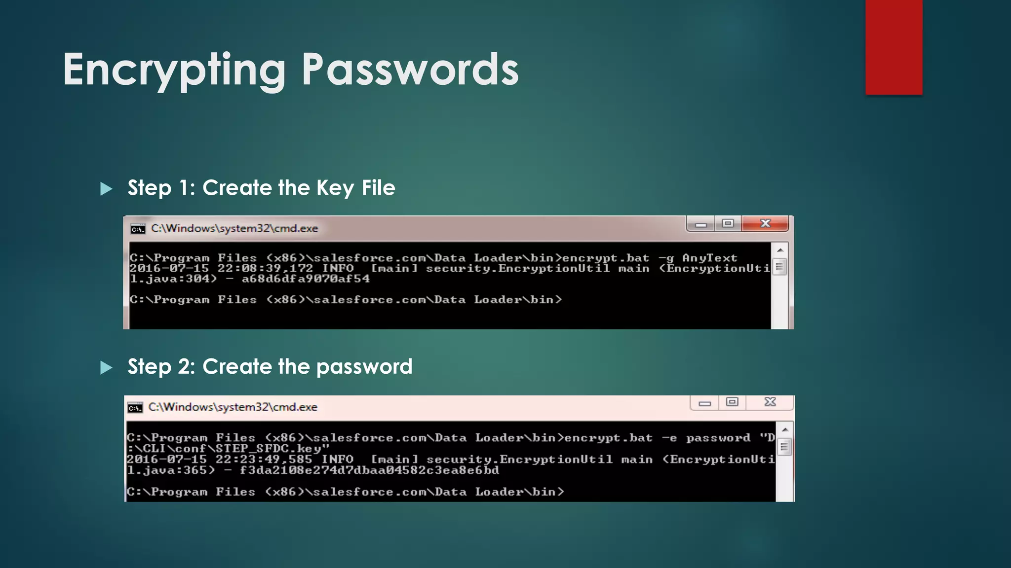 Data Loader Command Line Interface Ppt