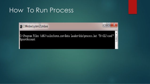 Data Loader Command Line Interface