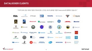 DataLocker 암호화 보안USB·보안외장하드_소개자료 | PDF