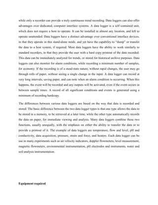 Datalogger | DOCX