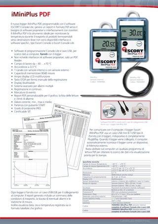Data logger escort mini e mini plus pdf | PDF