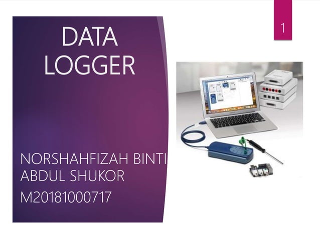 Data logger experiment | PPTX