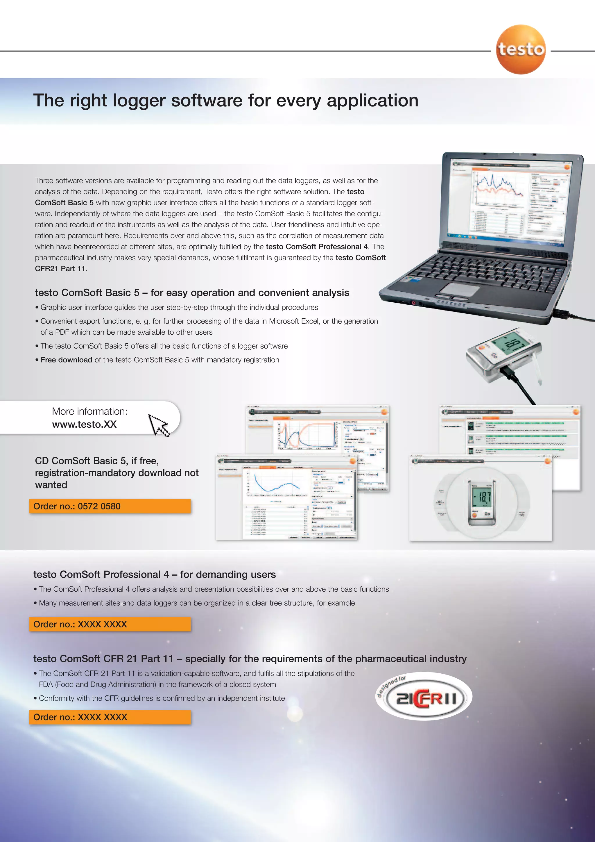 Testo - Data loggers | PDF