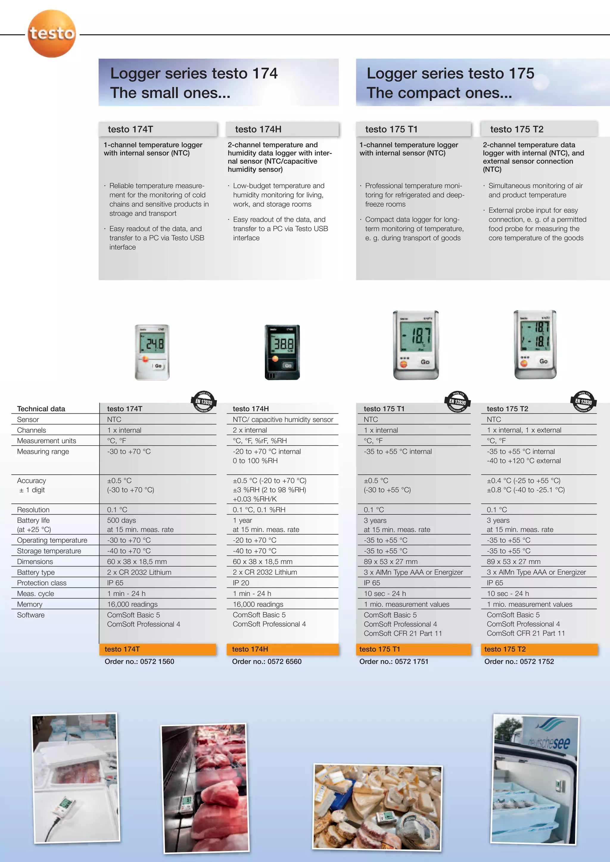 Testo - Data loggers | PDF