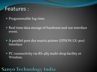 Data loggers scanners | PPT