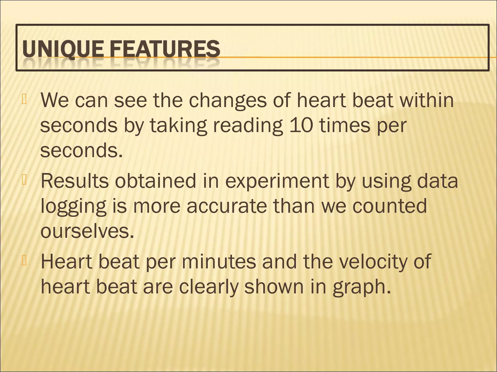Data logging heart rate | PPT