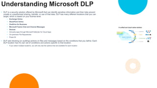 Data Loss Prevention and Compliance in Microsoft 365 Safeguarding Your ...