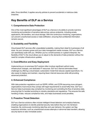 Data Loss Prevention as a Service_ Safeguarding Your Sensitive ...