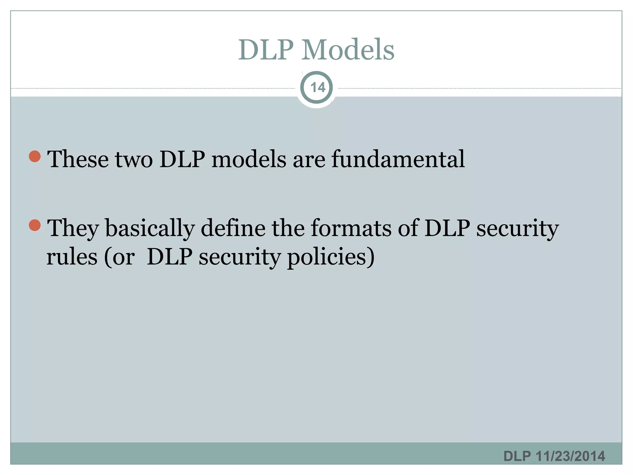 Data loss prevention (dlp) | PPT