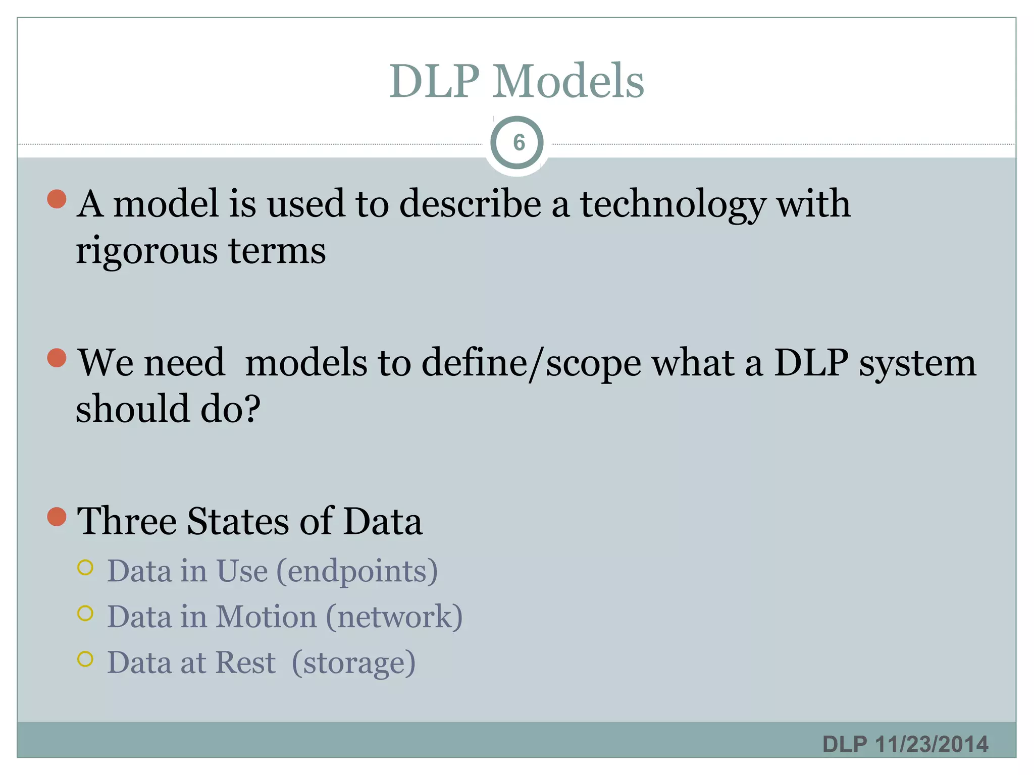 Data loss prevention (dlp) | PPT