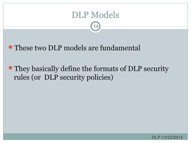 Data loss prevention (dlp) | PPT