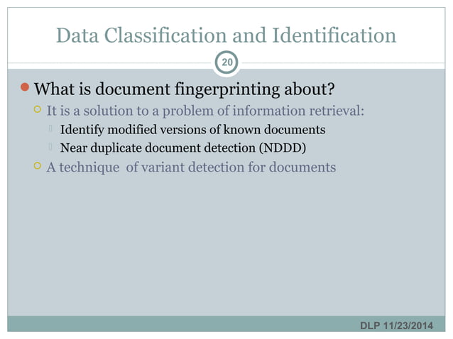 Data loss prevention (dlp) | PPT