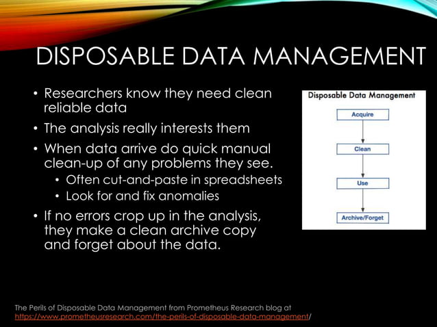 Data Management - Basic Concepts | PPT