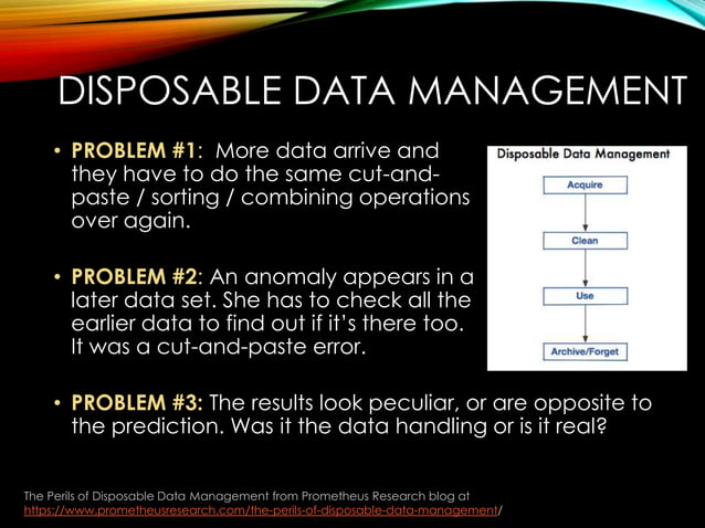 Data Management - Basic Concepts | PPT