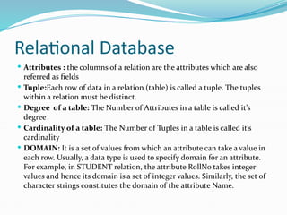 DATA MANAGEMENT computer science class 12 unit - 3 notes.pdf