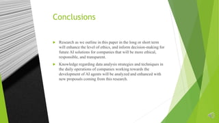 Data management and enterprise architectures for responsible AI ...