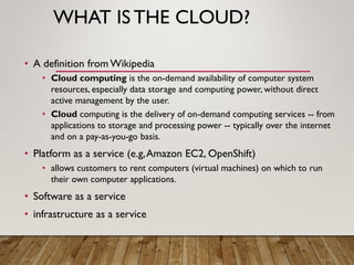 Data management in cloud computing trainee | PDF