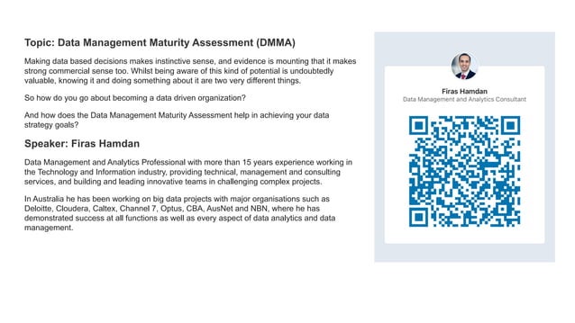 Data Management Maturity Assessment | PDF