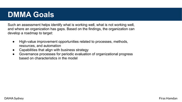 Data Management Maturity Assessment | PDF