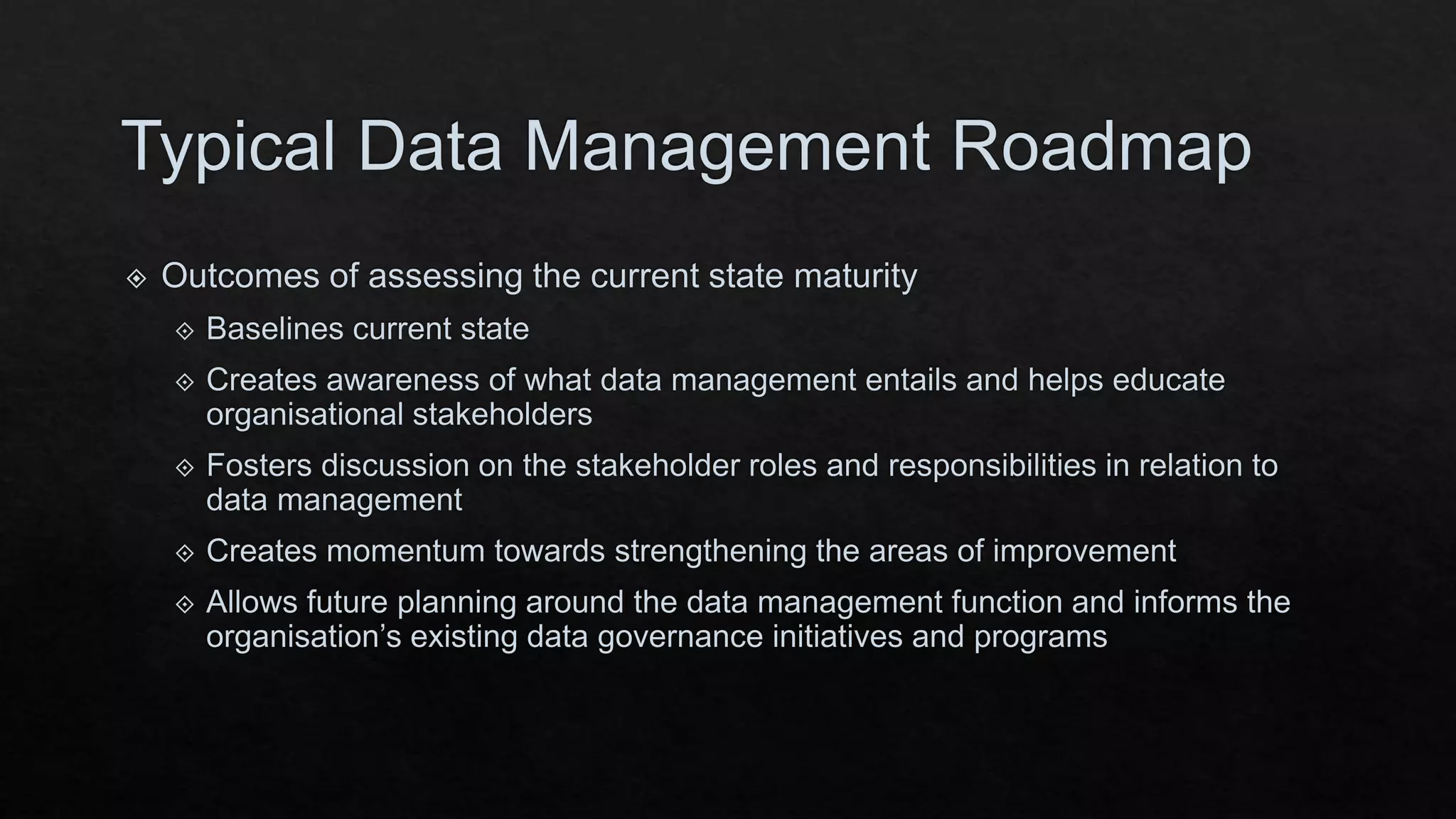 Data management overview | PPTX
