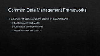 Data management overview | PPTX