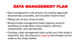 Data Management Plan.pptx