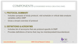 Data Management Plan in Clinical Trials.pptx