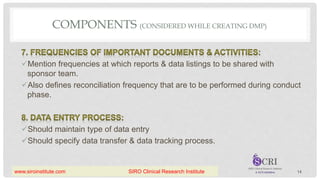 Data Management Plan in Clinical Trials.pptx