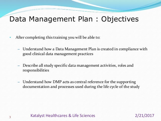 Clinical Data Management Plan_Katalyst HLS