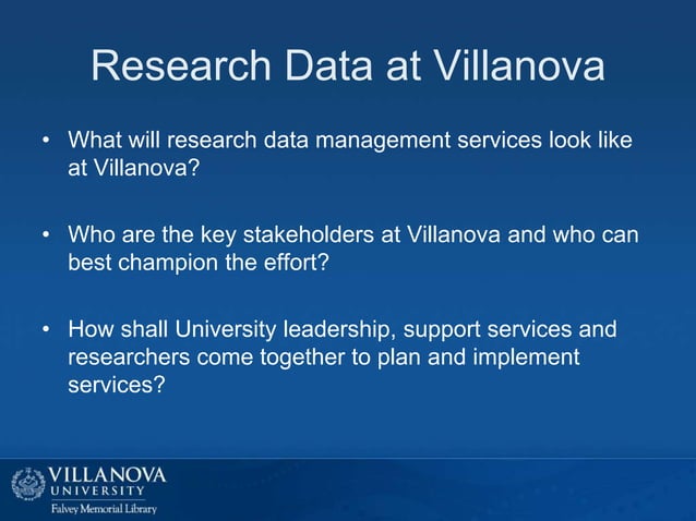 Data management profiles workshop | PPT