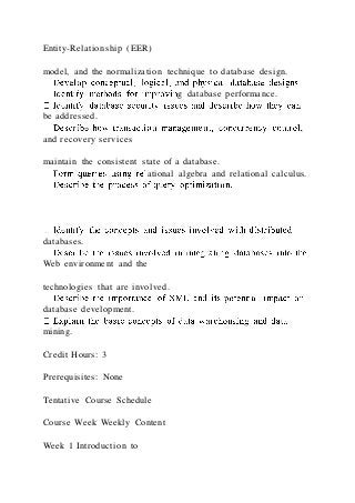 Data Management Required Text Pratt, P. and M. Las | PDF