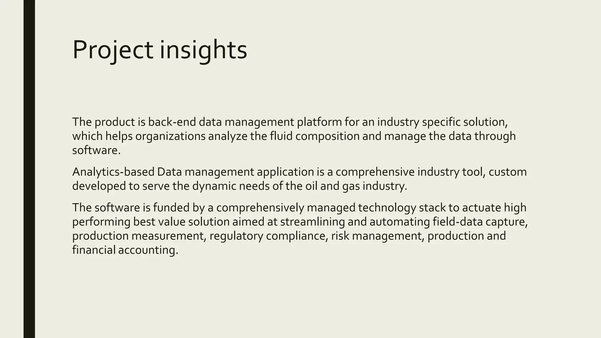 Data Management in Oil & Gas Industry | PPTX