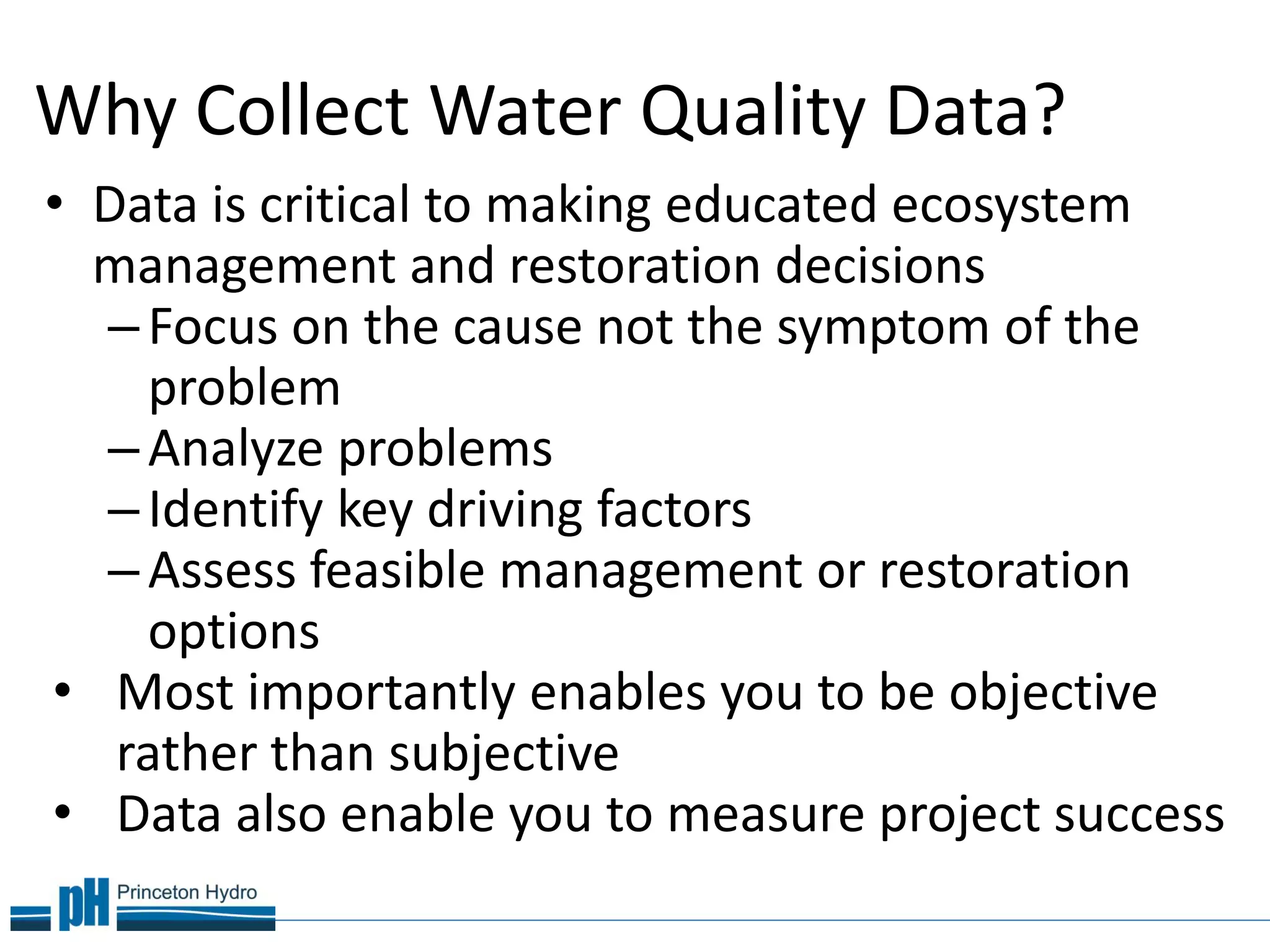 Water Quality Data Management and Analysis | PDF