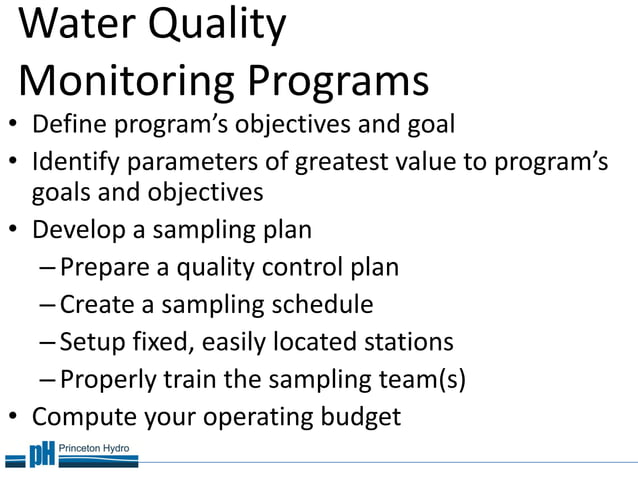 Water Quality Data Management and Analysis | PDF