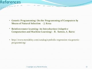 Data Modeling using Symbolic Regression | PPT