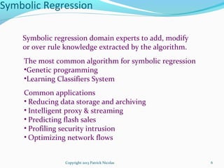 Data Modeling using Symbolic Regression | PPS | Genetics | Science