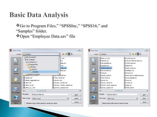 Data management through spss | PPT
