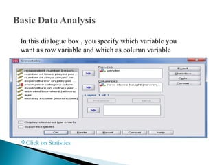 Data management through spss | PPT