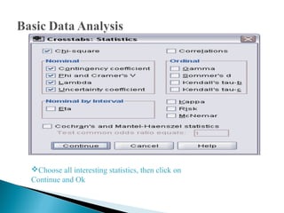 Data management through spss | PPT