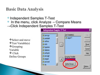 Data management through spss | PPT