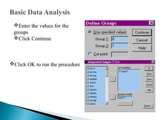 Data management through spss | PPT