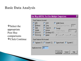 Data management through spss | PPT