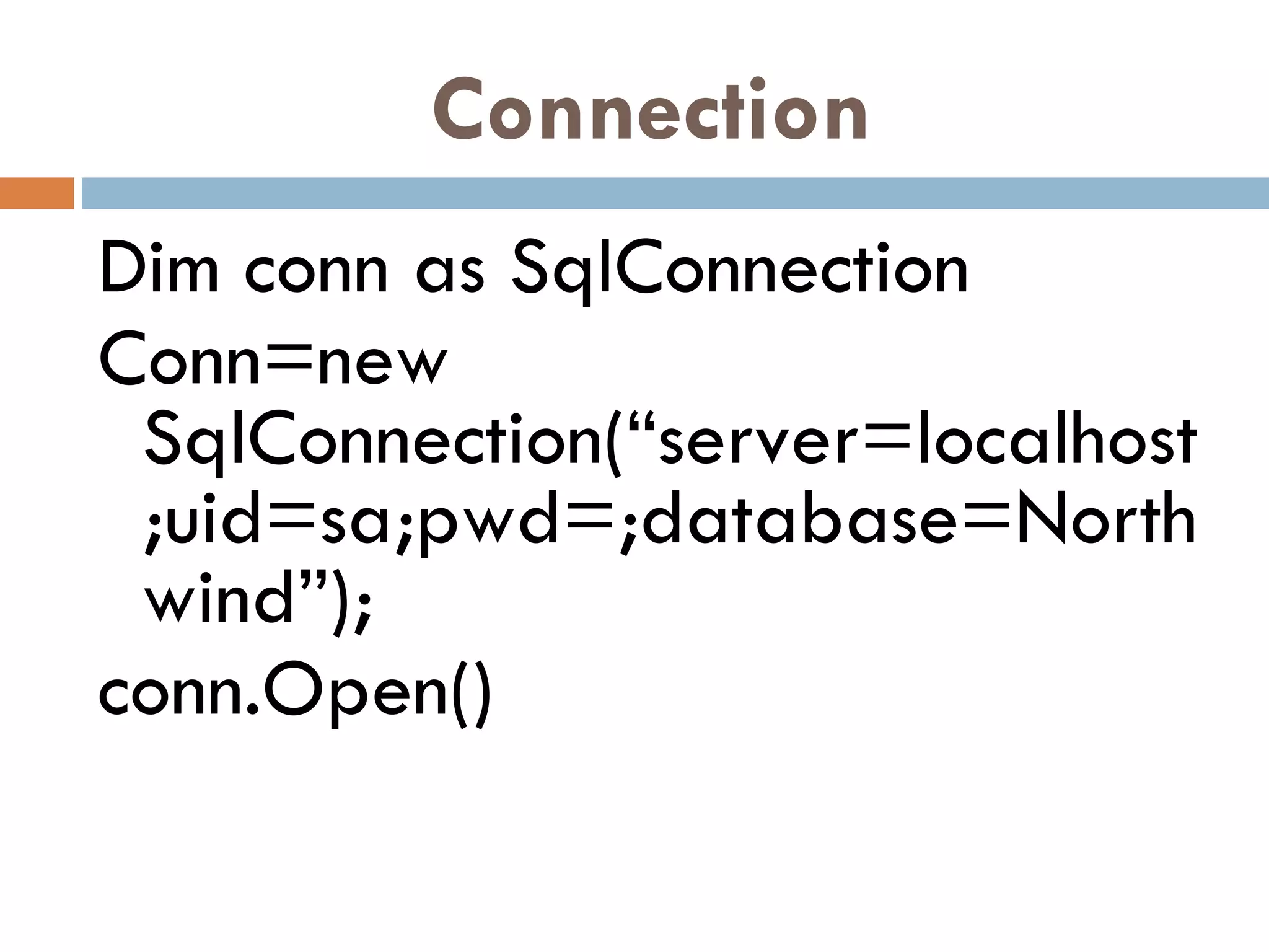 Data management with ado | PPT