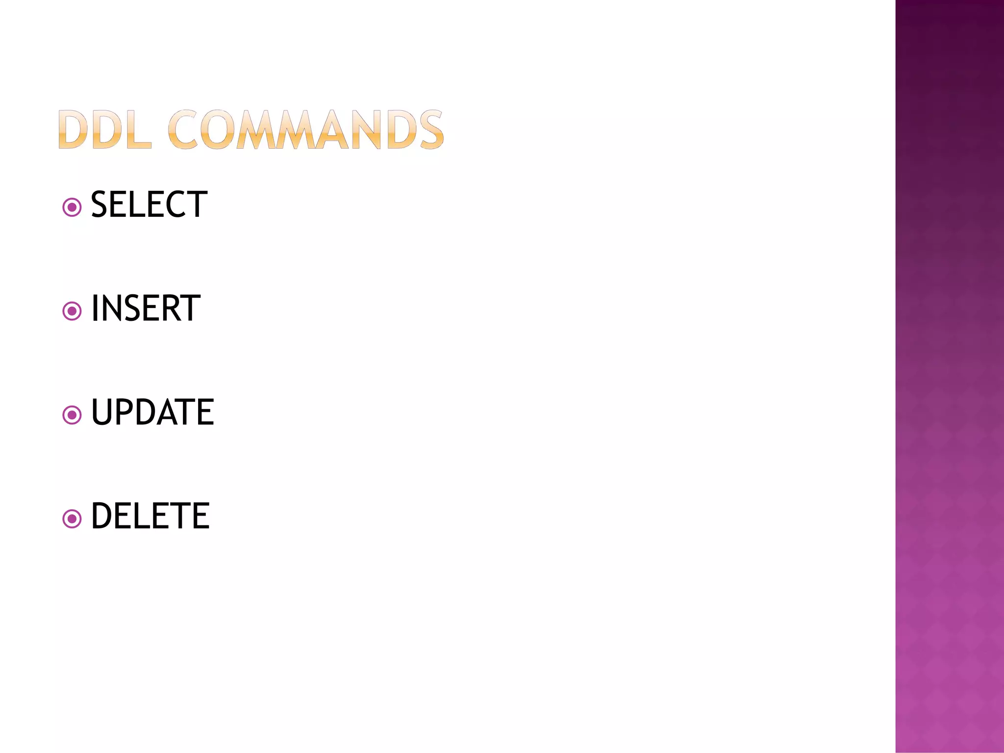 Data Manipulation Language Pdf Databases Computer Software And Applications