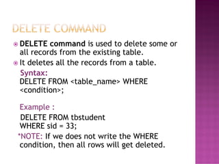 Data manipulation language | PDF