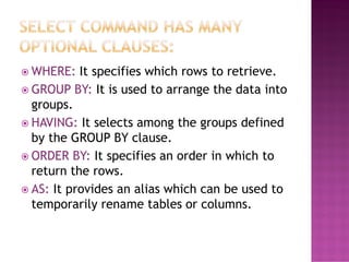Data manipulation language | PDF