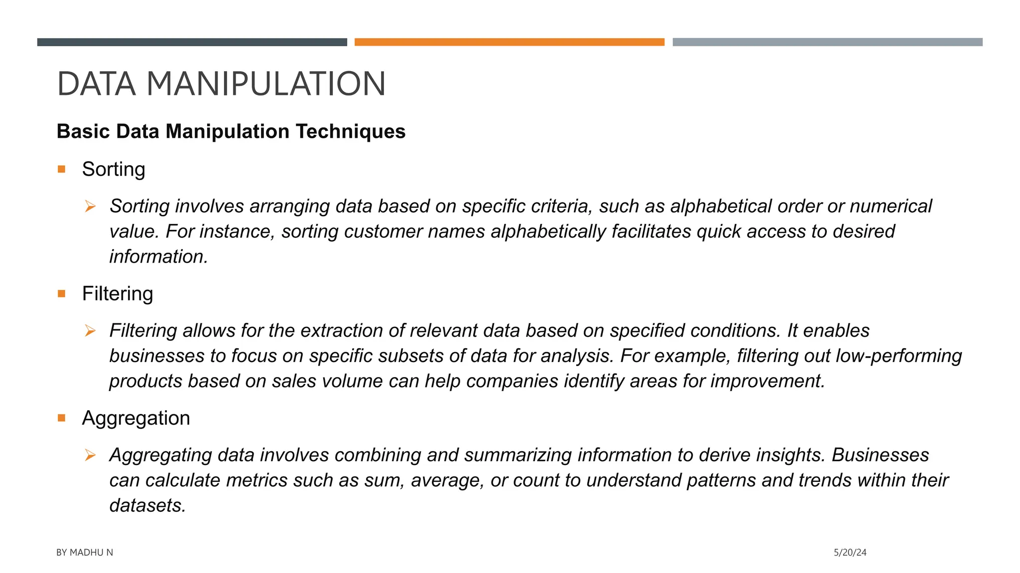Datamanipulationtimeserieshandling Asdfadsfas Ppt